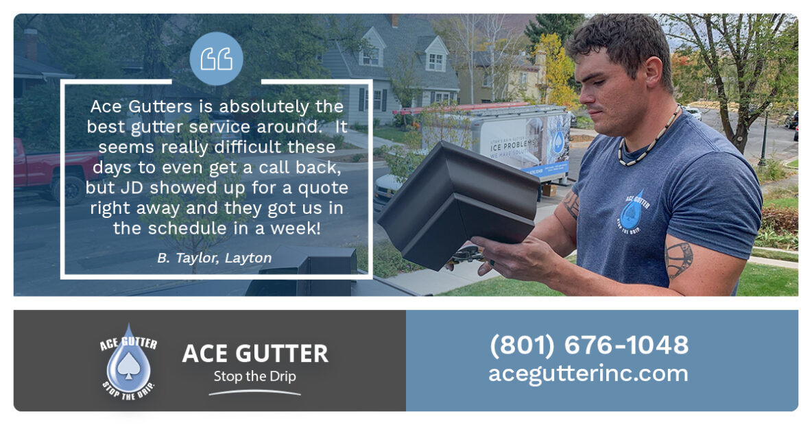 Rain Gutters for Utah Homes: Reasons To Invest | Ace Gutter Inc